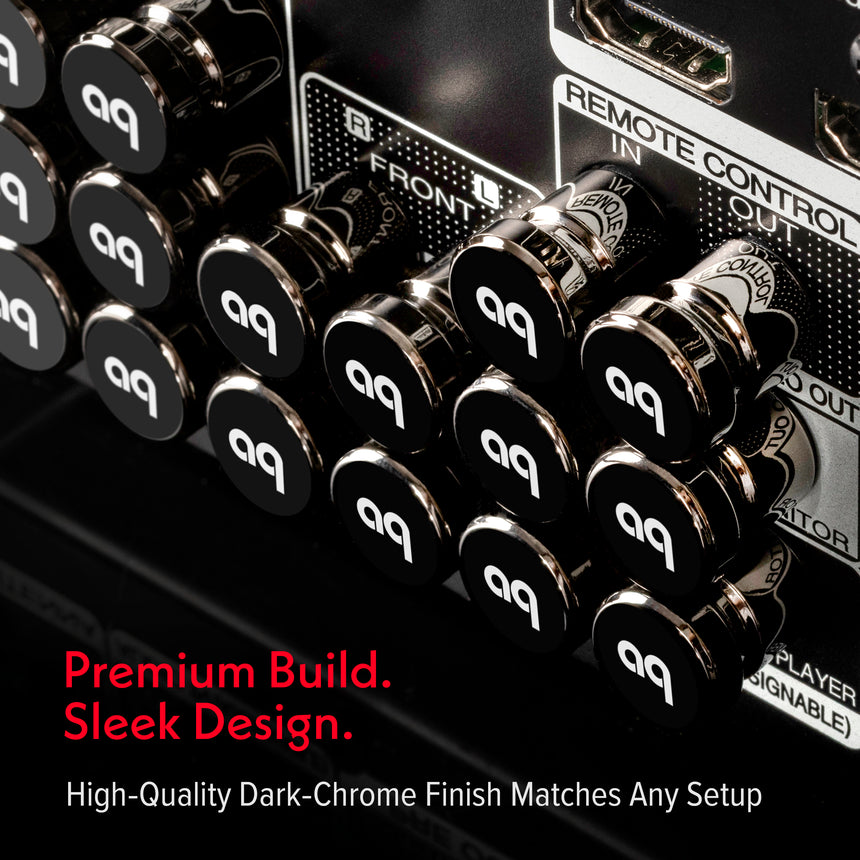 AudioQuest RCA Noise-Stoppers | 10x Input & Output RCA Caps