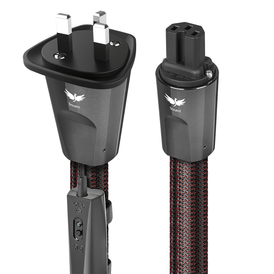 AudioQuest 1m Firebird Constant-Current (Source) Power Cable - 1 x C13 ...