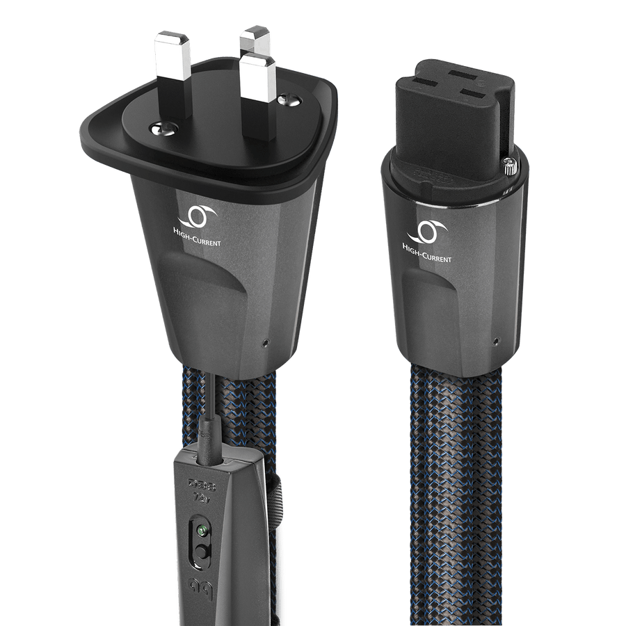 AudioQuest 1m Hurricane High (Variable) Current Power Cable - 1 x C13 ...
