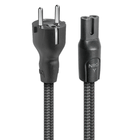 AudioQuest 1m NRG-Y2 Power Cable - 1 x C7 > 1 x 3-Prong Wall Plug
