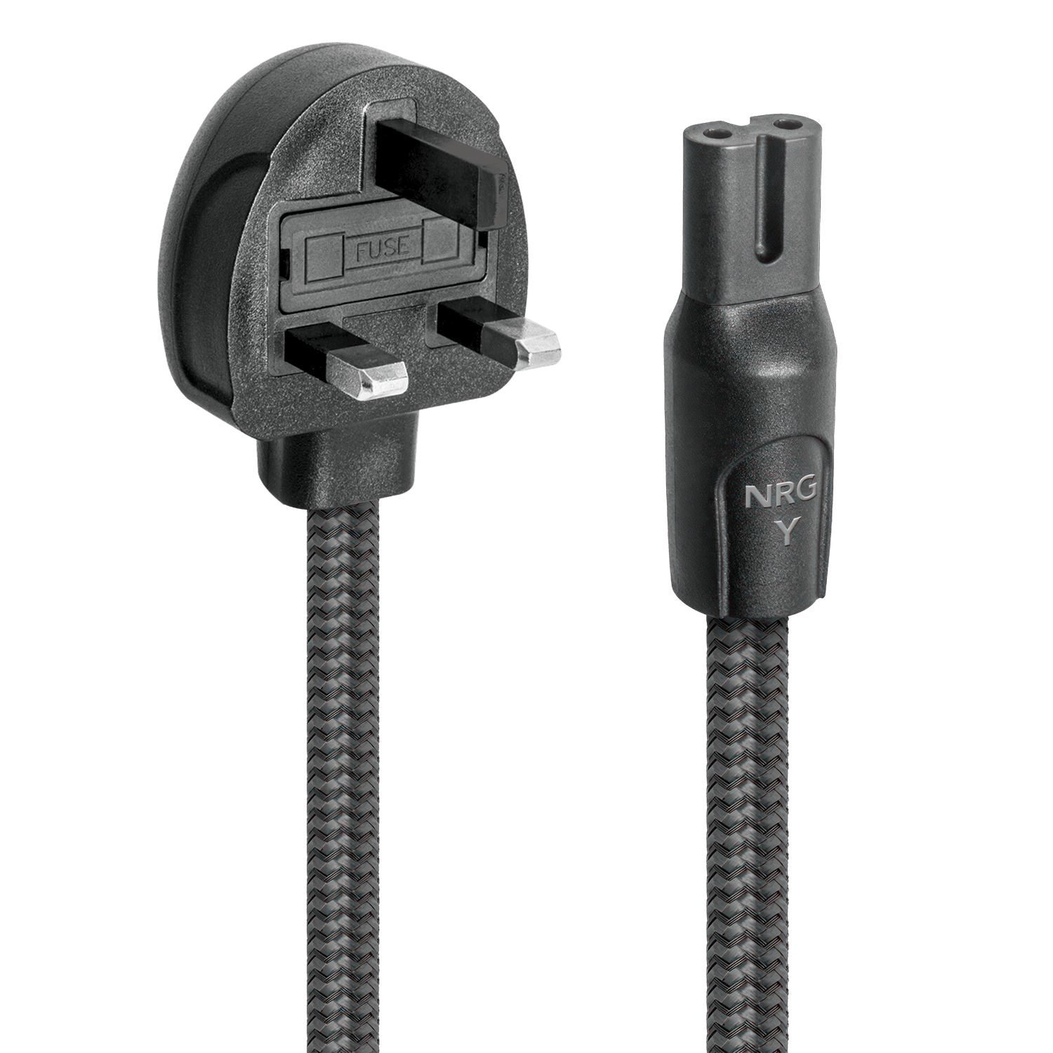 AudioQuest NRG-Y2 1M Power Cable - C7 > 3-Prong Wall Plug - 1M (3' 3")