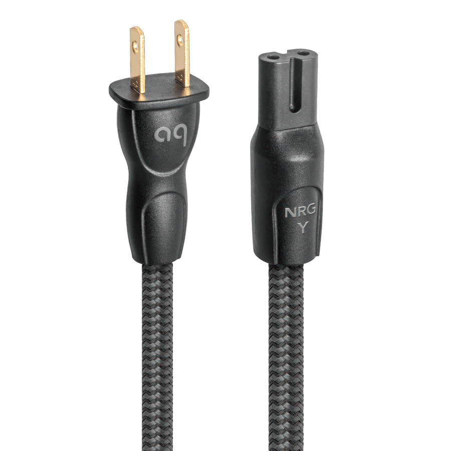 AudioQuest 1m NRG-Y2 Power Cable - 1 x C7 > 1 x 3-Prong Wall Plug