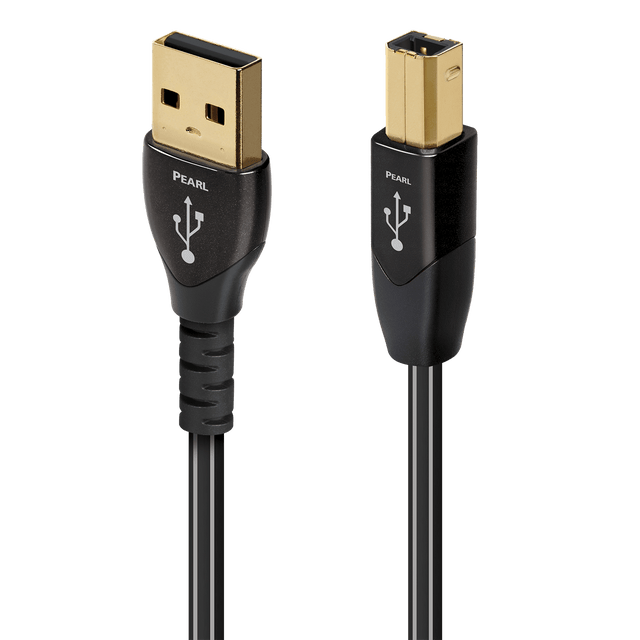 AudioQuest 0.75m Pearl USB-A > B High-Definition Audio Cable