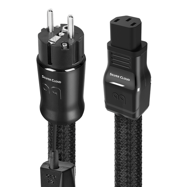 AudioQuest 1m Silver Cloud XTRM Power Cable - 1 x C13 > 1 x 3-Prong ...
