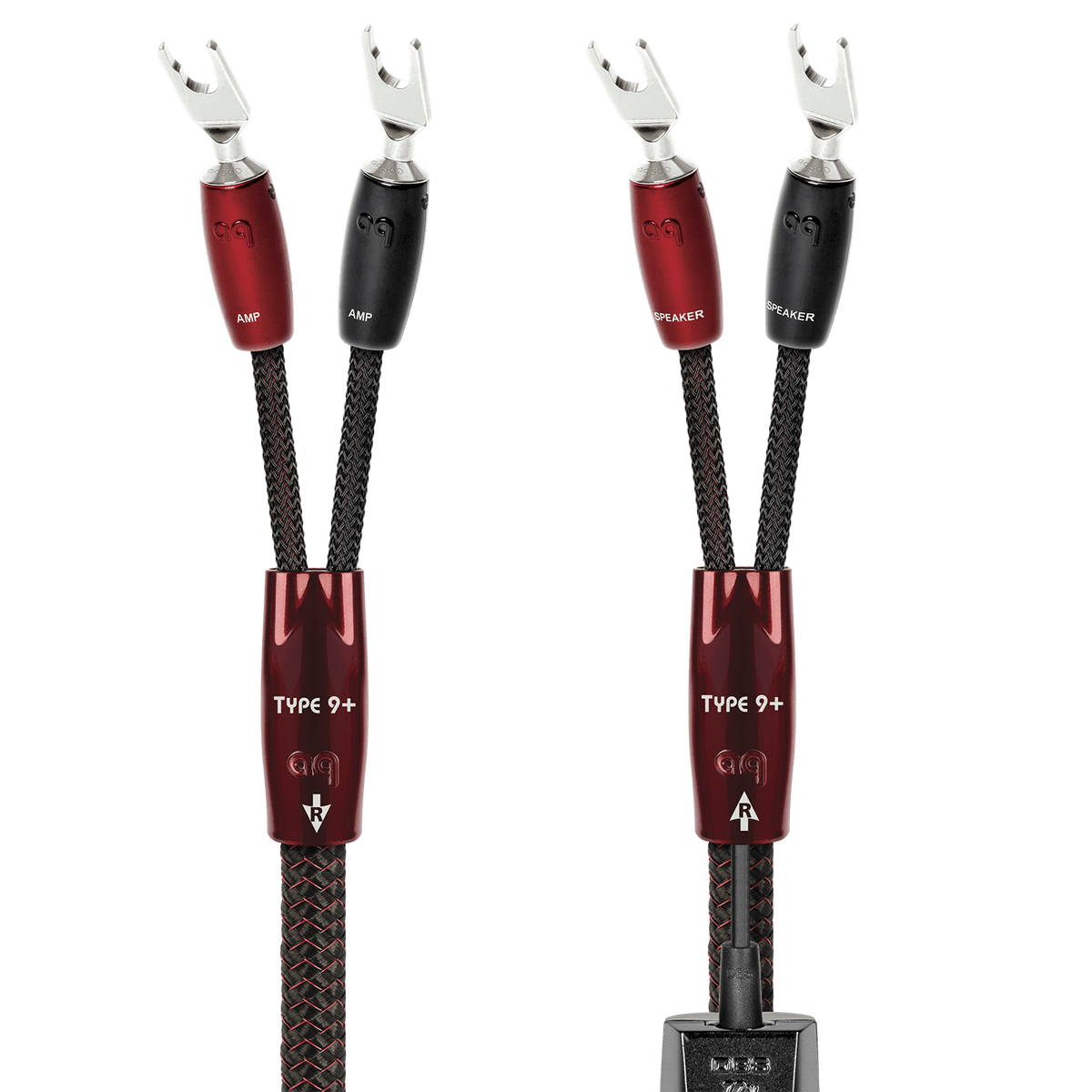 AudioQuest 6,5' Type 9+DBS Câble de Haut-Parleur à Gamme Complète avec ...