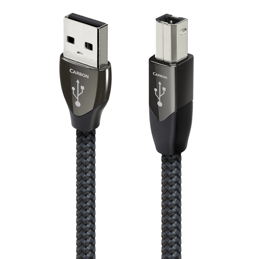 AudioQuest 0.6m Carbon USB A > B High-Definition Audio Cable