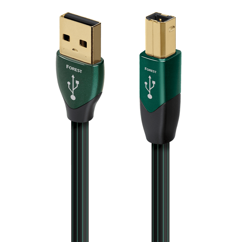 AudioQuest 0.75m Forest USB-A > B High-Definition Audio Cable